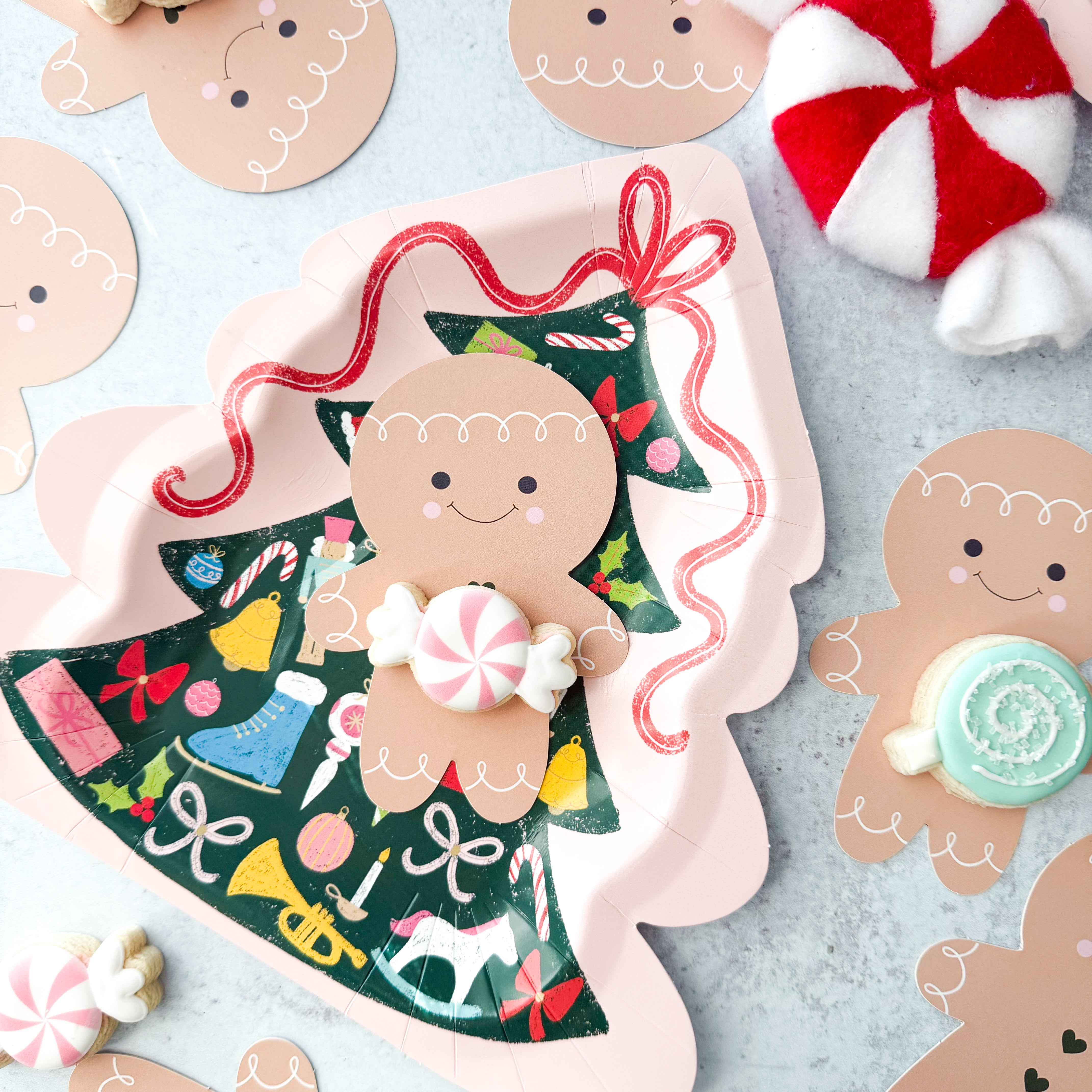 gingy 3.5x 5" die cut cookie cards - pack of 24 – Sweet Dream Packaging LLC